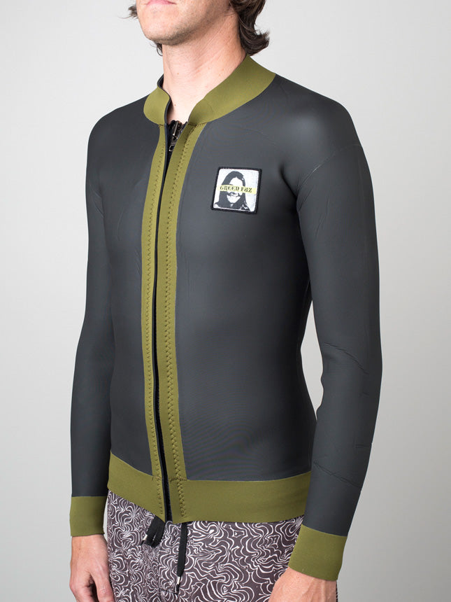 Green Fuz x Reunion Wetsuit Jacket